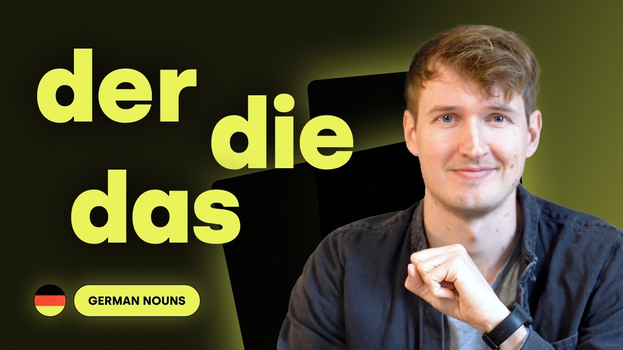 German Nouns Explained – Gender (der, die, das) & Plural Forms | A1 ...