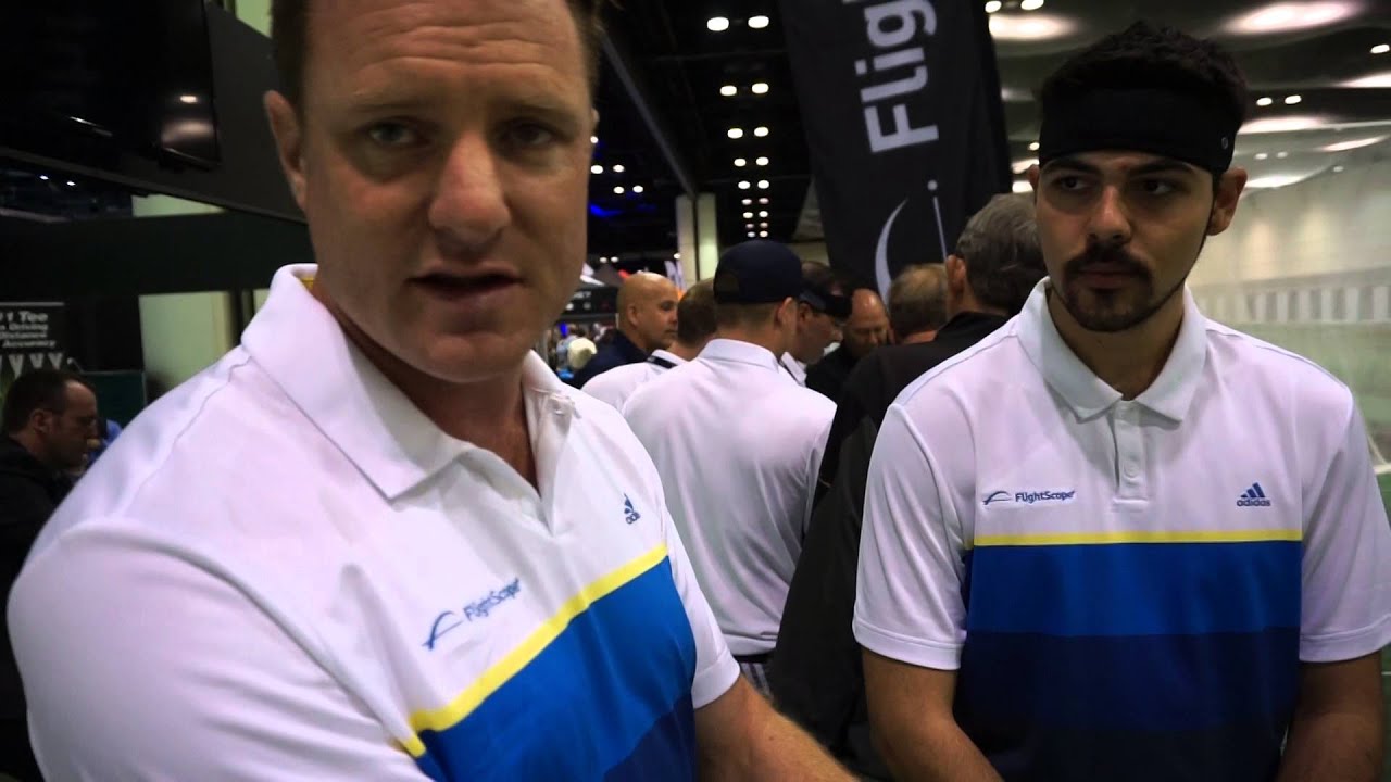 FlightScope Focus Band at the 2016 PGA Merchandise Show Tradeshow - YouTube