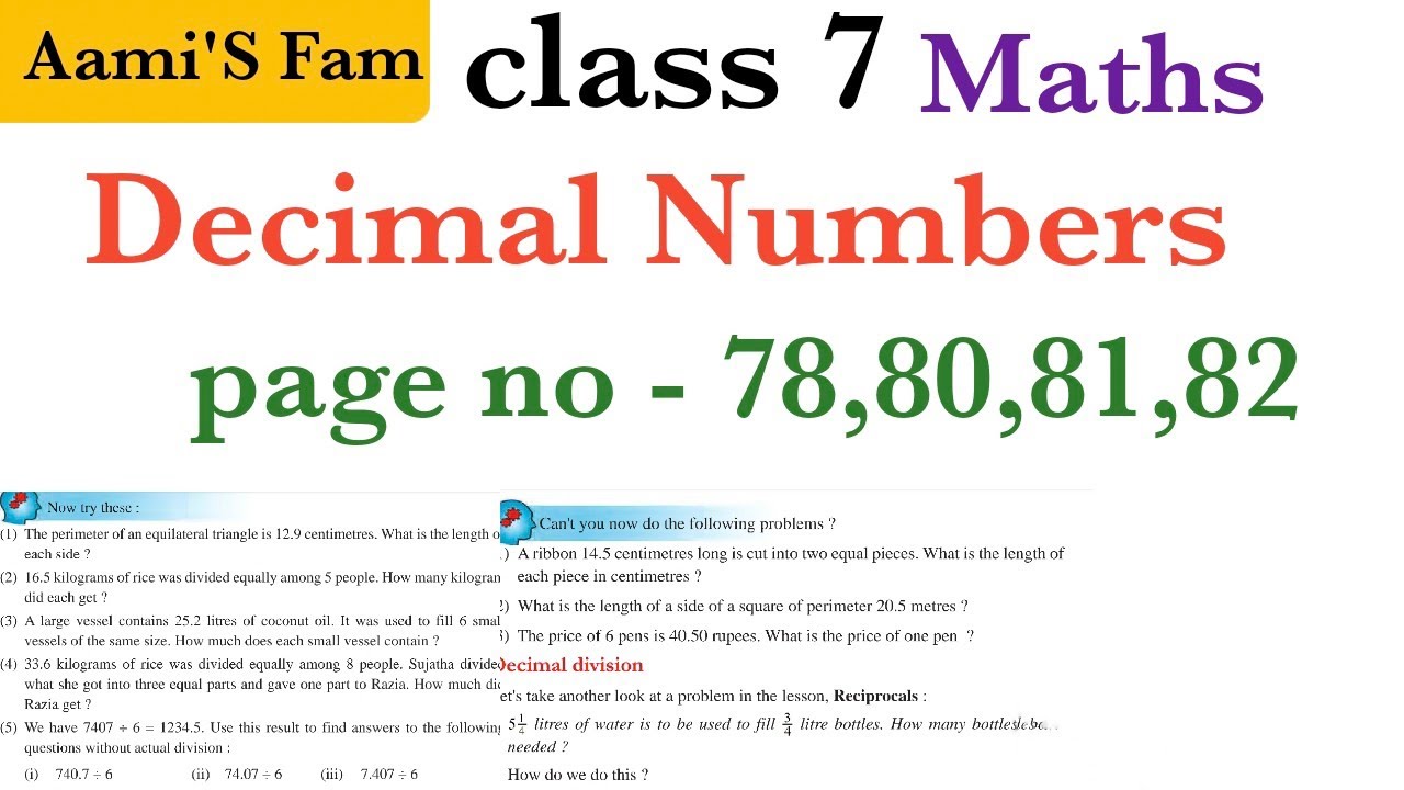 class 7-Maths-page no -78,80,81,82 - YouTube