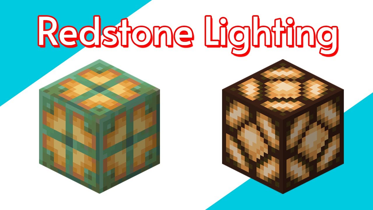 Redstone Lamps and Copper Bulbs: Redstone Tutorial - YouTube