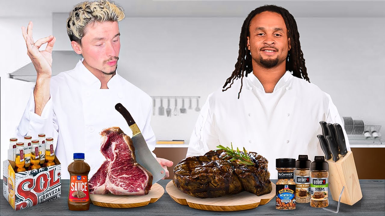 Making Dinner with an NFL Player..? - YouTube