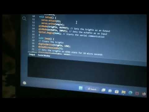 praktek Arduino Uno, Berbasis kotak sampah Otomatis - YouTube