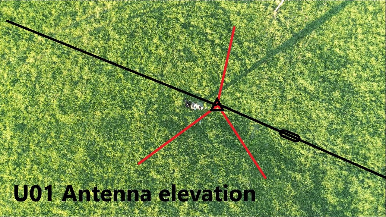 U01 full size Antenna elevation without help + user instructions + page update - YouTube