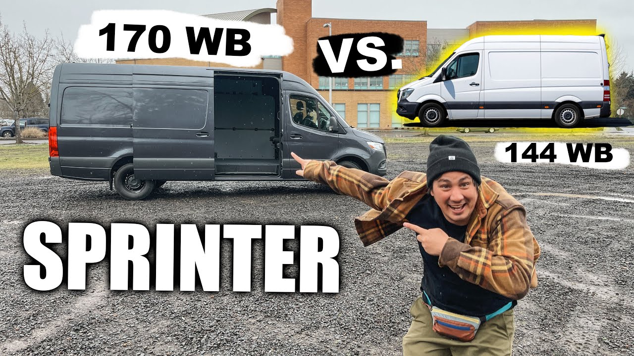 Sprinter 170 Vs 144 for Vanlife: (Test Drive and Impressions) - YouTube