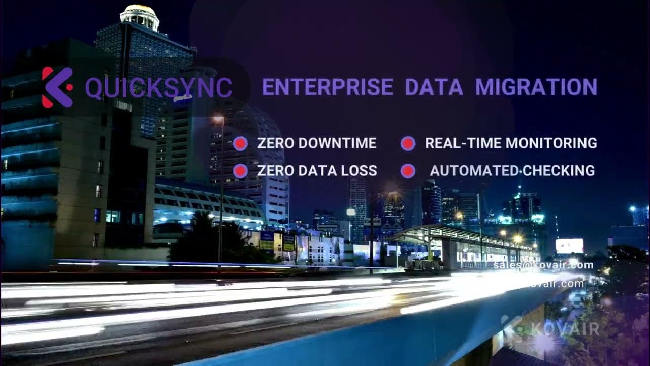 Kovair QuickSync - An Enterpriser Data Migration Tool for Secure and Error Free Solutions - YouTube