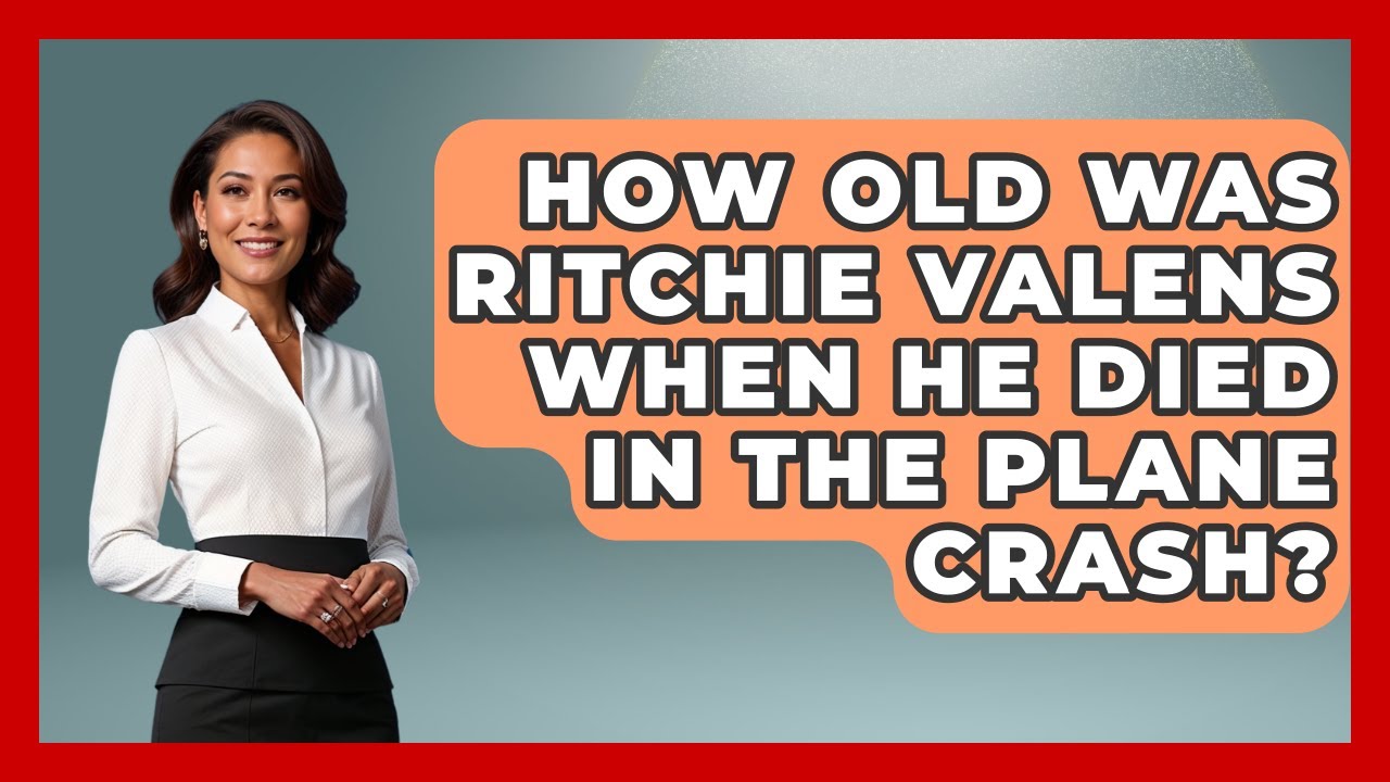 How Old Was Ritchie Valens When He Died In The Plane Crash? - Im a 50s ...