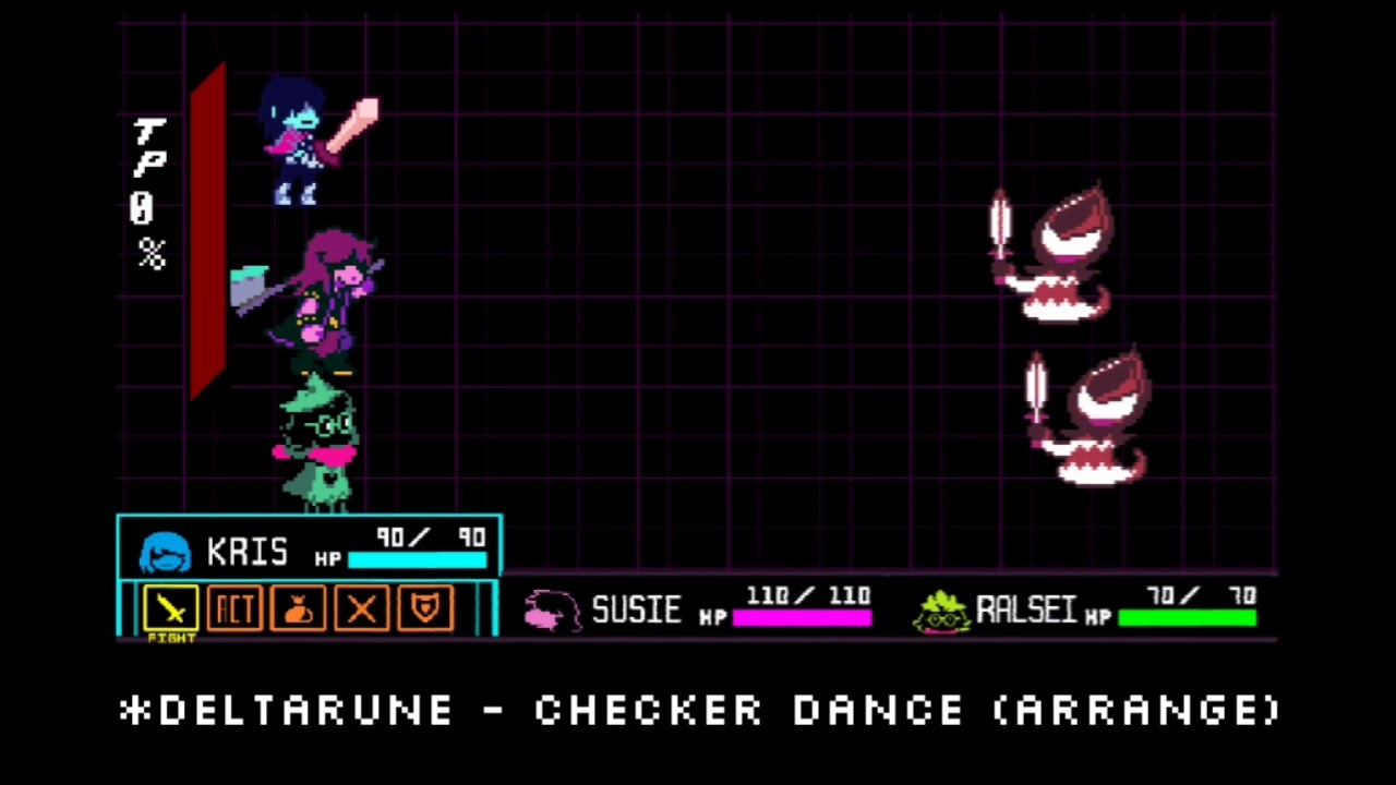 DELTARUNE - Checker Dance (Arrange) - YouTube