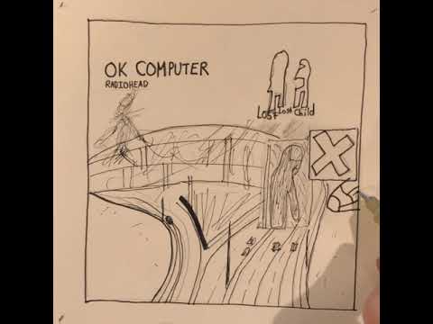 Ok Computer Album Cover Speedraw with No Surprises - YouTube