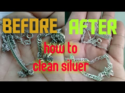 paano maglinis ng silver - YouTube