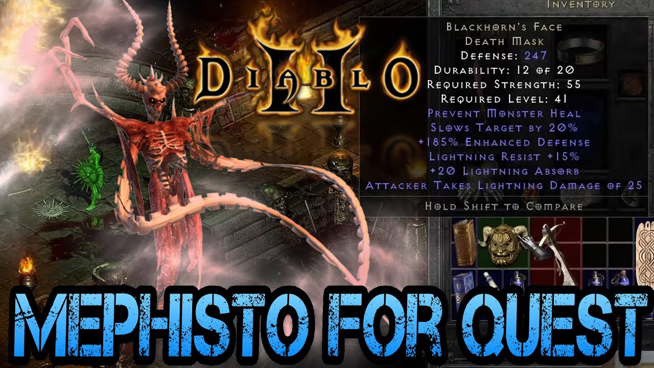 NIGHTMARE MEPHISTO RUNS with my GODLY SORCERESS (D2R) - YouTube