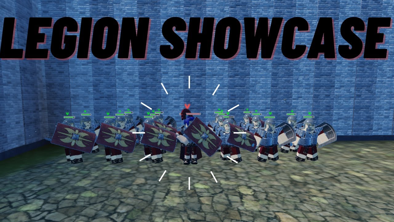 Legion Showcase [ROBLOX WARLORDS] - YouTube
