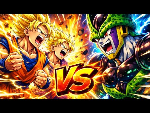 😱 A LUTA COMPLETA! GOKU E GOHAN VS CELL | CELL GAMES FILME COMPLETO (DRAGON BALL Z)