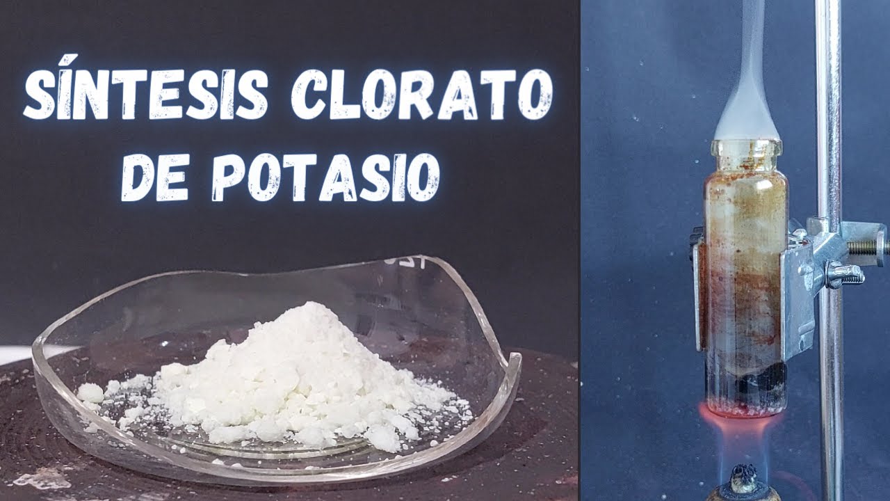 🧪Síntesis de CLORATO de POTASIO |🔥Quema el Azúcar🍬| KClO3 a Partir de ...
