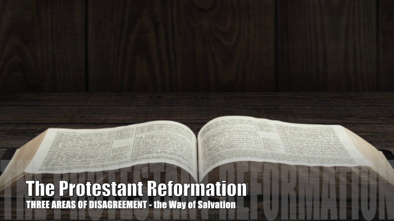 The Protestant Reformation 4: The Way of Salvation Pastor Dia Moodley ...