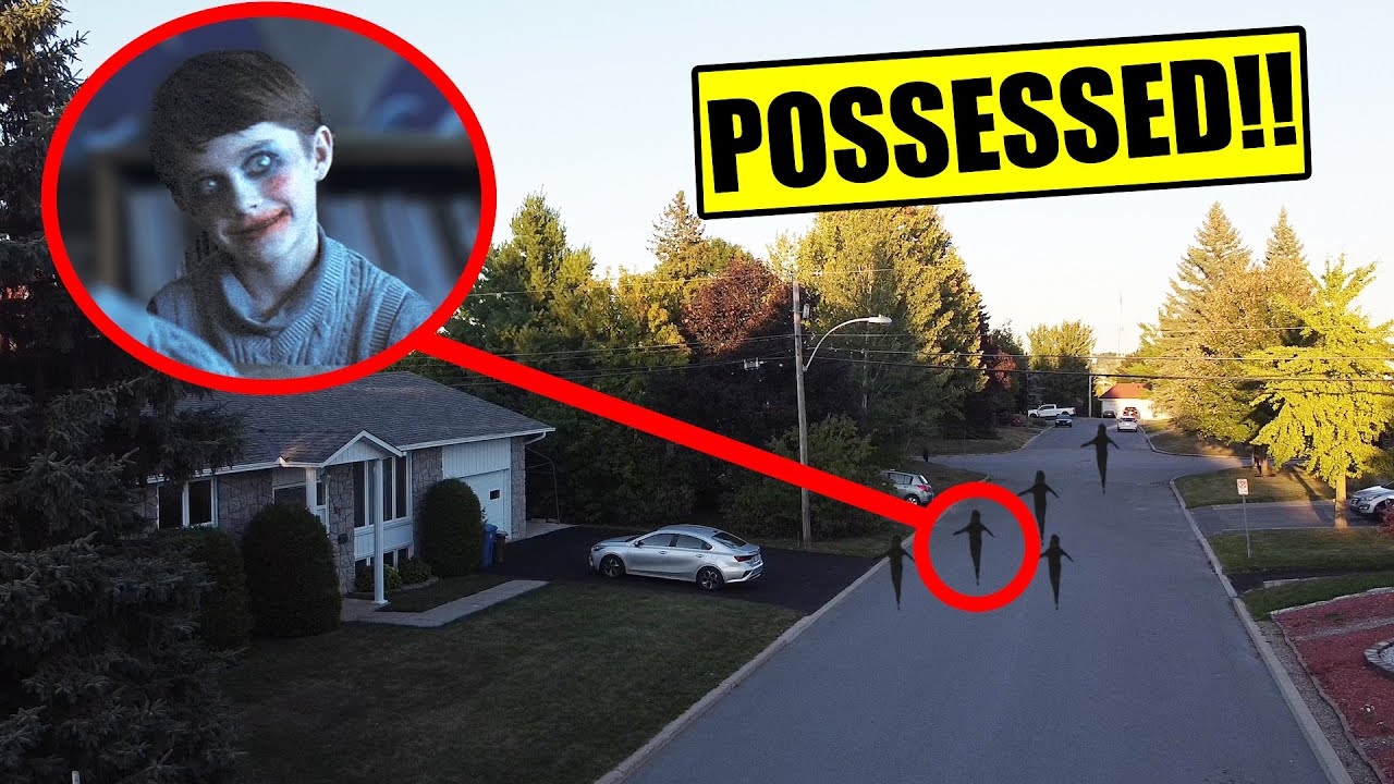 IF You SEE THESE PEOPLE Running With THEIR ARMS OUT RUN!!! (Drone ...