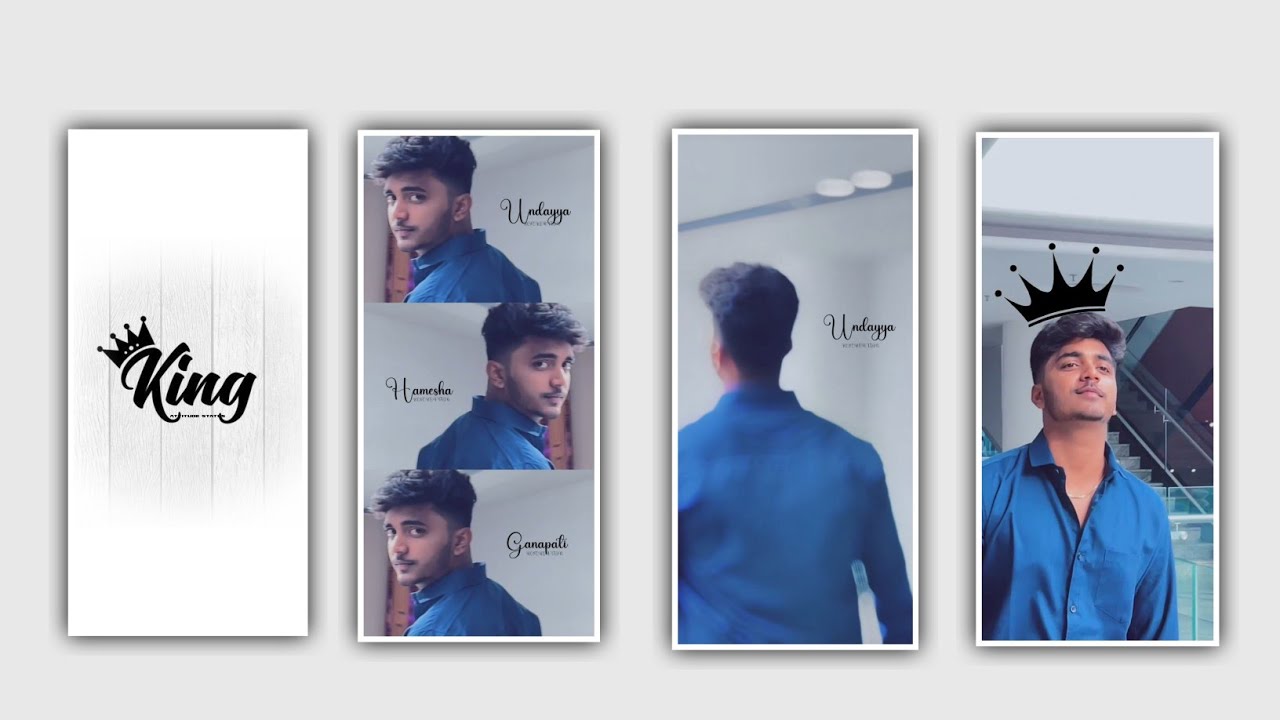 🔥Trending New Style Video + lyrical Video Editing in Alight Motion Attitude status Video ...