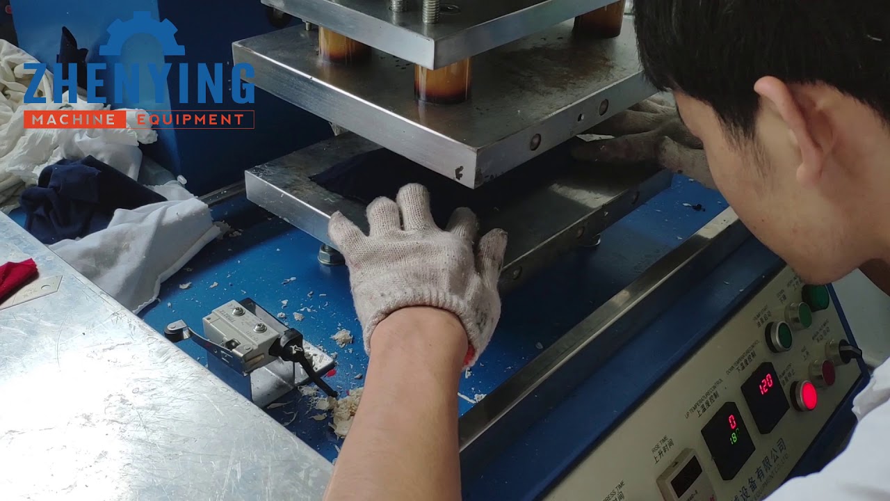 Fabric Embossing with Silicone gel - YouTube