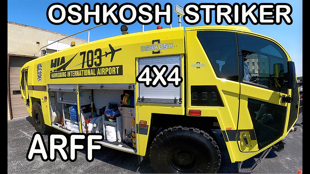 ARFF Oshkosh Striker 4X4 Fire Truck | Harrisburg International Airport ...