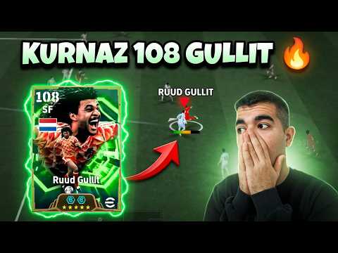 OHA! 108 GULLIT İLE OYNADIM! 🔥 BU MAÇTA YAPI VAR! 😤 - (eFootball 2026 Mobile)