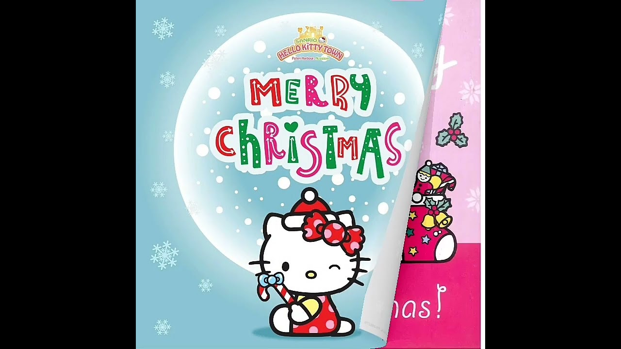 Hello Kitty Merry Christmas Wallpaper