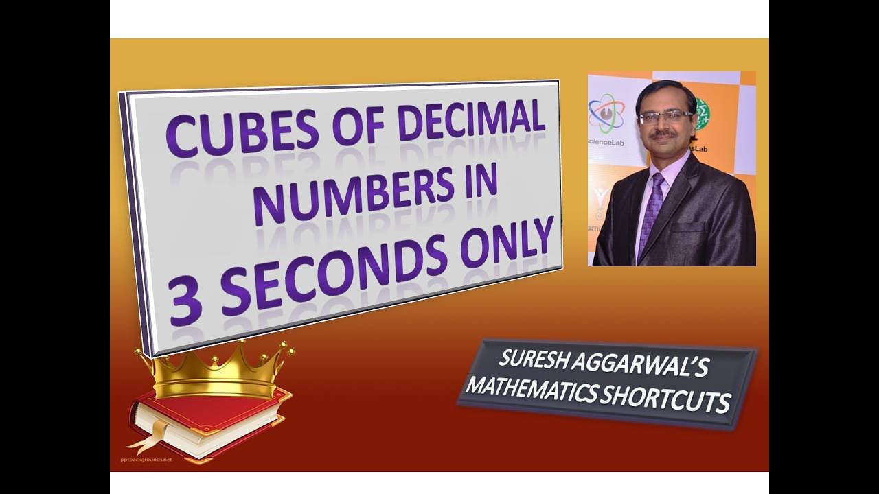 Trick 51 - Find Cubes of Decimal Numbers - YouTube