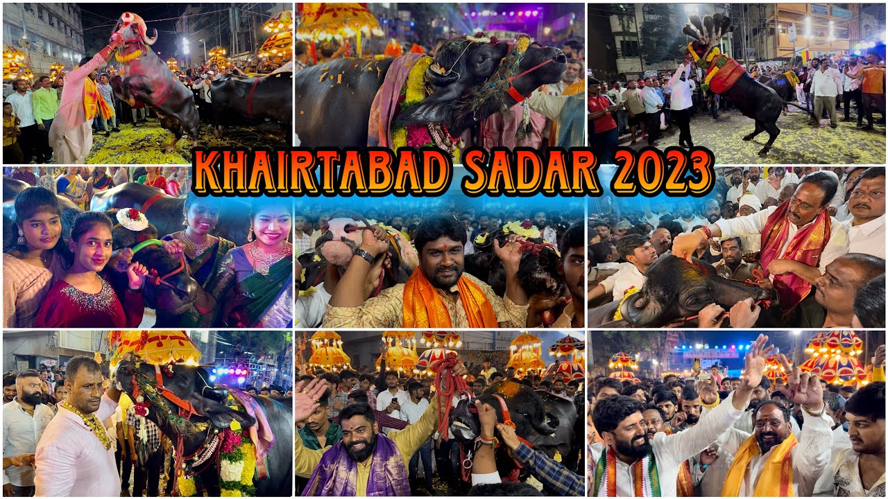 Khairatabad Sadar 2023 | Buffalo Carnival 2023 | Khairatabad Sadar ...