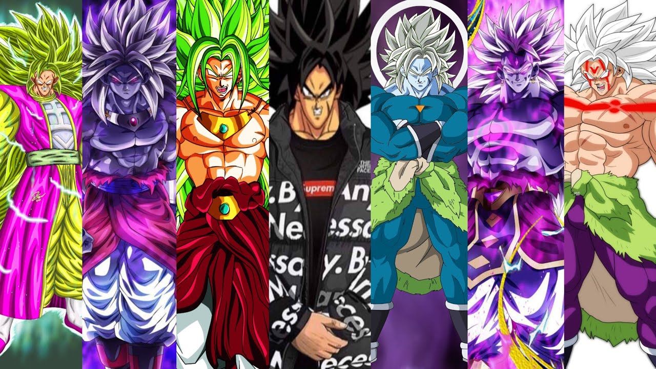 Top 10 Most Powerful Non-Canon Forms Of BROLY!!! (NEVER SEEN) - YouTube
