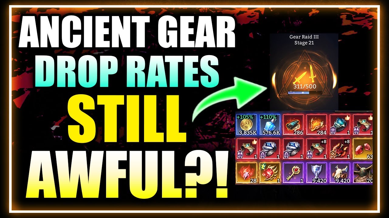 LET'S FIND OUT - Did The Ancient Gear Rates ACTUALLY Improve? Help Our ...
