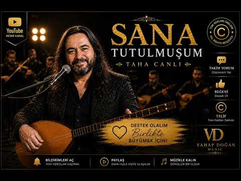 SANA TUTULMUŞUM 🎵 | Taha Canlı Official Video 2025 | Duygusal Türk Halk Müziği