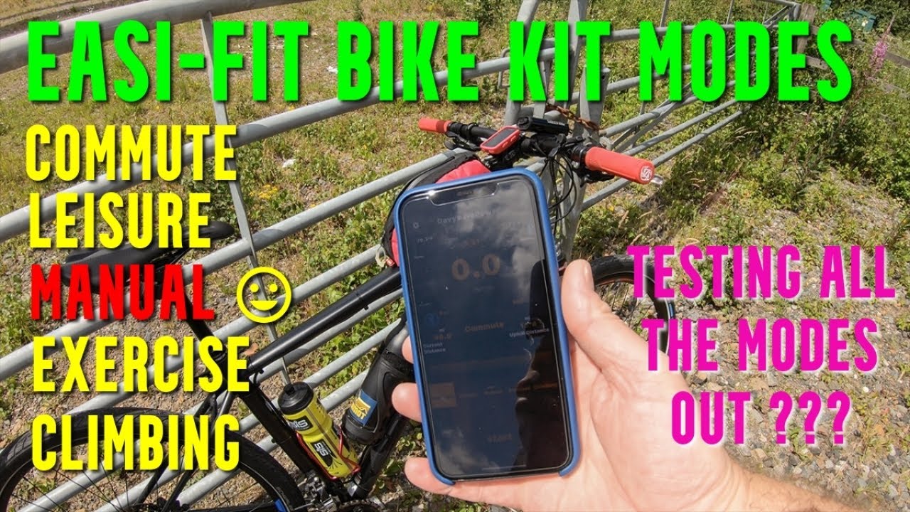 Easi-Fit Bike Kit | Mode Settings Tested - YouTube