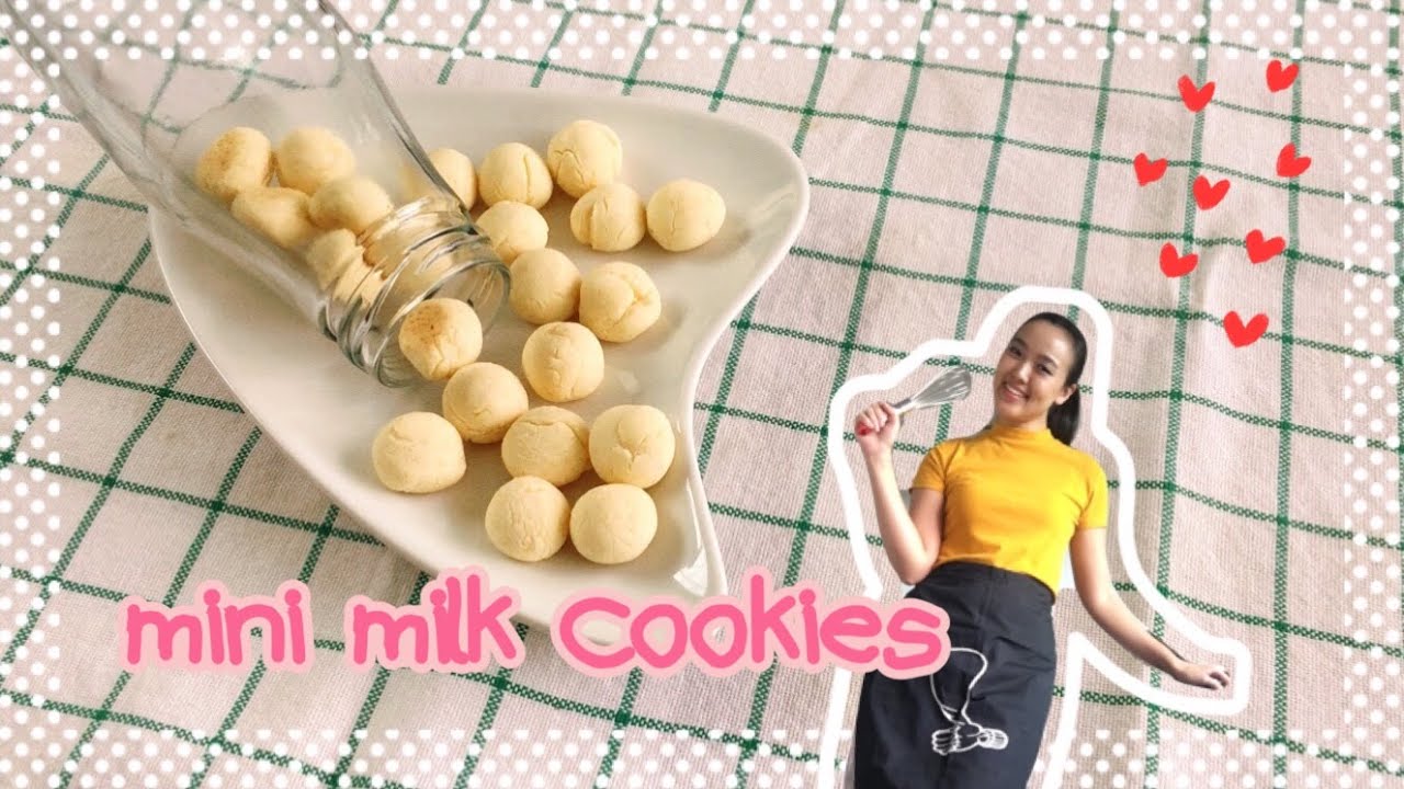 คุกกี้นม (จิ๋ว) (Mini Milk Cookies) By JeedJaa Homemade Ep.118 - YouTube