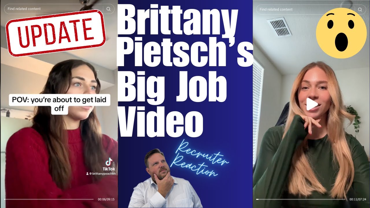 Brittany Pietsch Announces Her New Job - YouTube