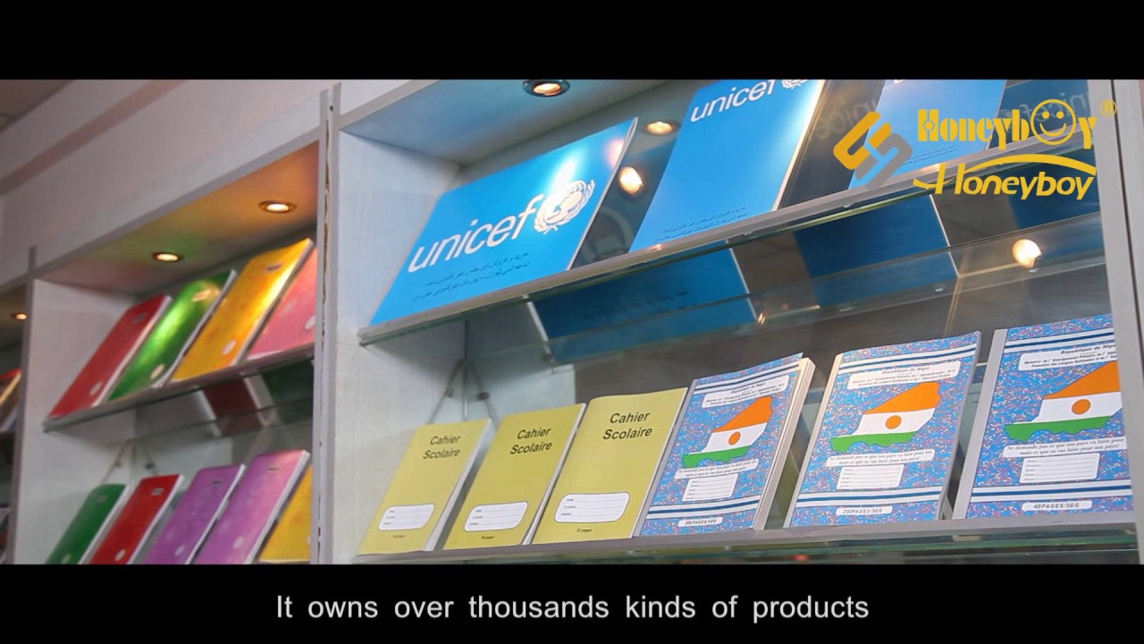 Honeyoung Notebook, exercise book supplier from China. - YouTube