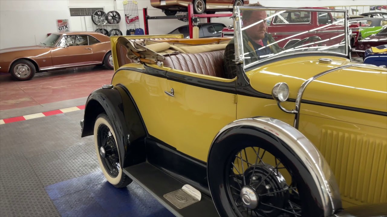 1931 Ford Model A Convertible - YouTube