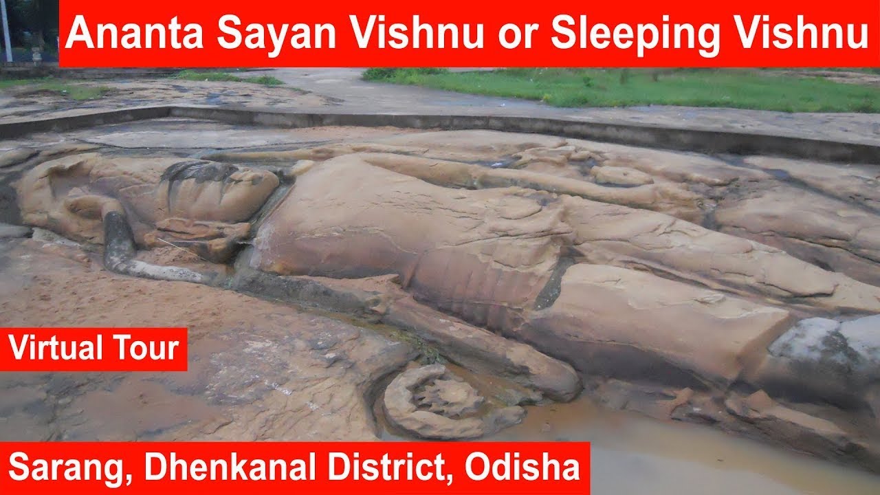 Ananta Sayan Vishnu | Sleeping Vishnu | Saranga | Dhenkanal District ...