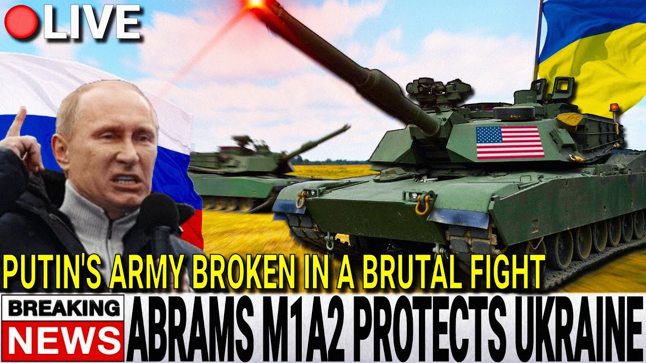SHOCKING FOOTAGE OF UKRAINIAN ABRAMS M1 FIGHT! Russian army destroyed ...