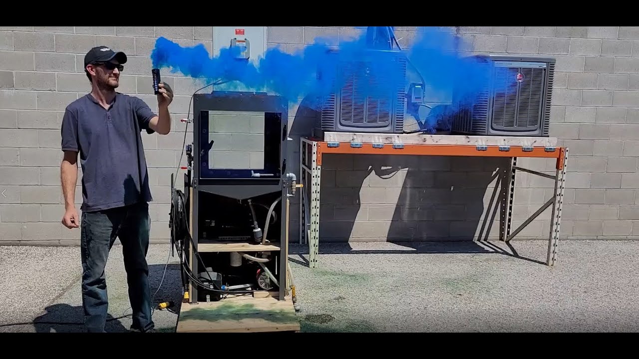 Smoke Bombs VS. Mist-Fit 550 Mist Collector - YouTube
