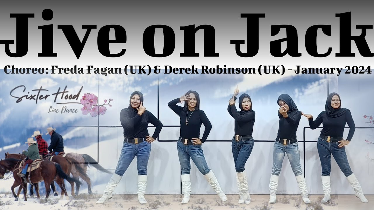 Jive on Jack - LINE DANCE - Choreo:Freda Fagan (UK) & Derek Robinson ...