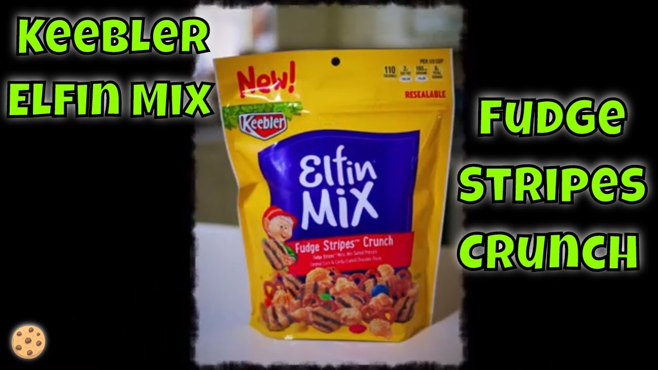 Keebler Elfin Mix (Fudge Stripes Crunch) - YouTube