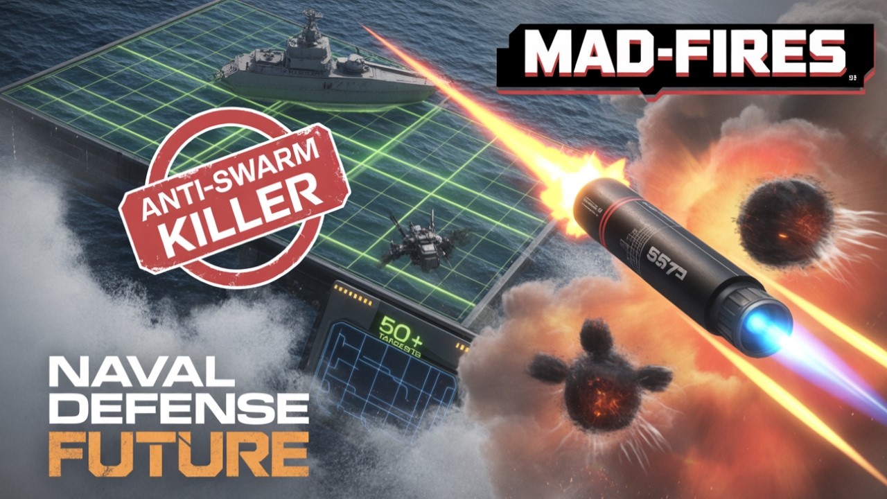 MAD FIRES Smart Ammo That Hunts Down Drones and Missiles - YouTube