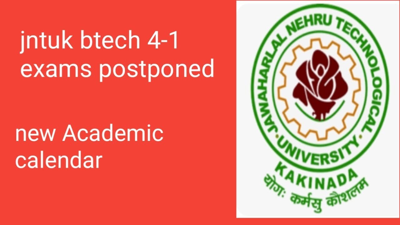 jntuk btech 4-1 exams - YouTube