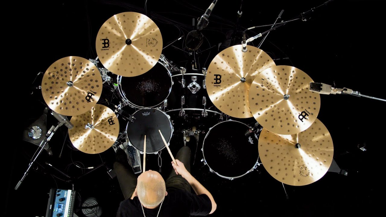 Meinl Cymbals - Pure Alloy Extra Hammered - Jerry Roe Demo No. 5 - YouTube