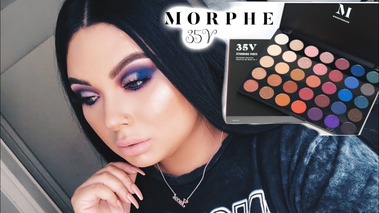 New Morphe 35v palette - YouTube