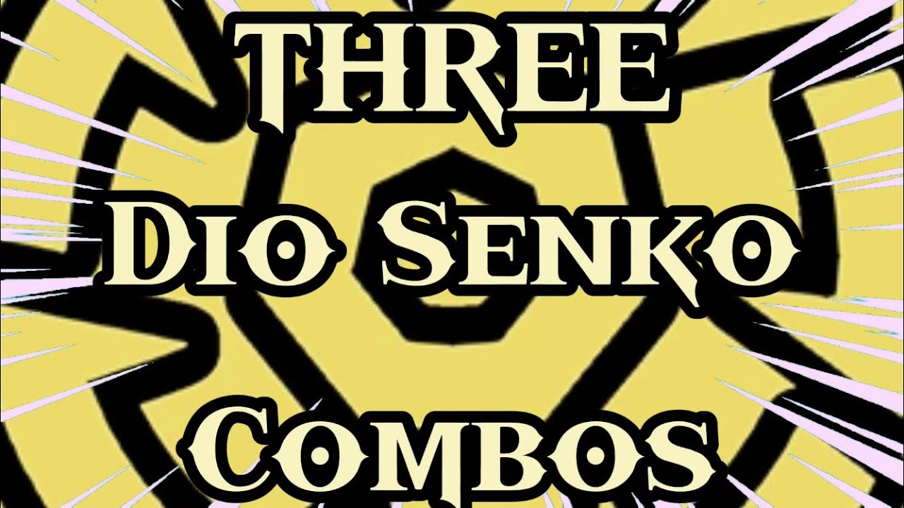 3 Quick Dio Senko Combos in Shindo Life! - YouTube