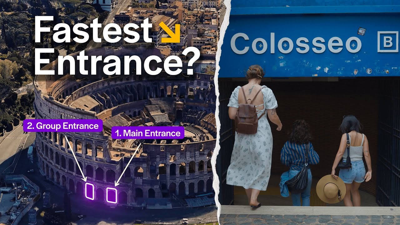 Colosseum Entrances | How to Avoid Long Lines and Get In Fast! - YouTube