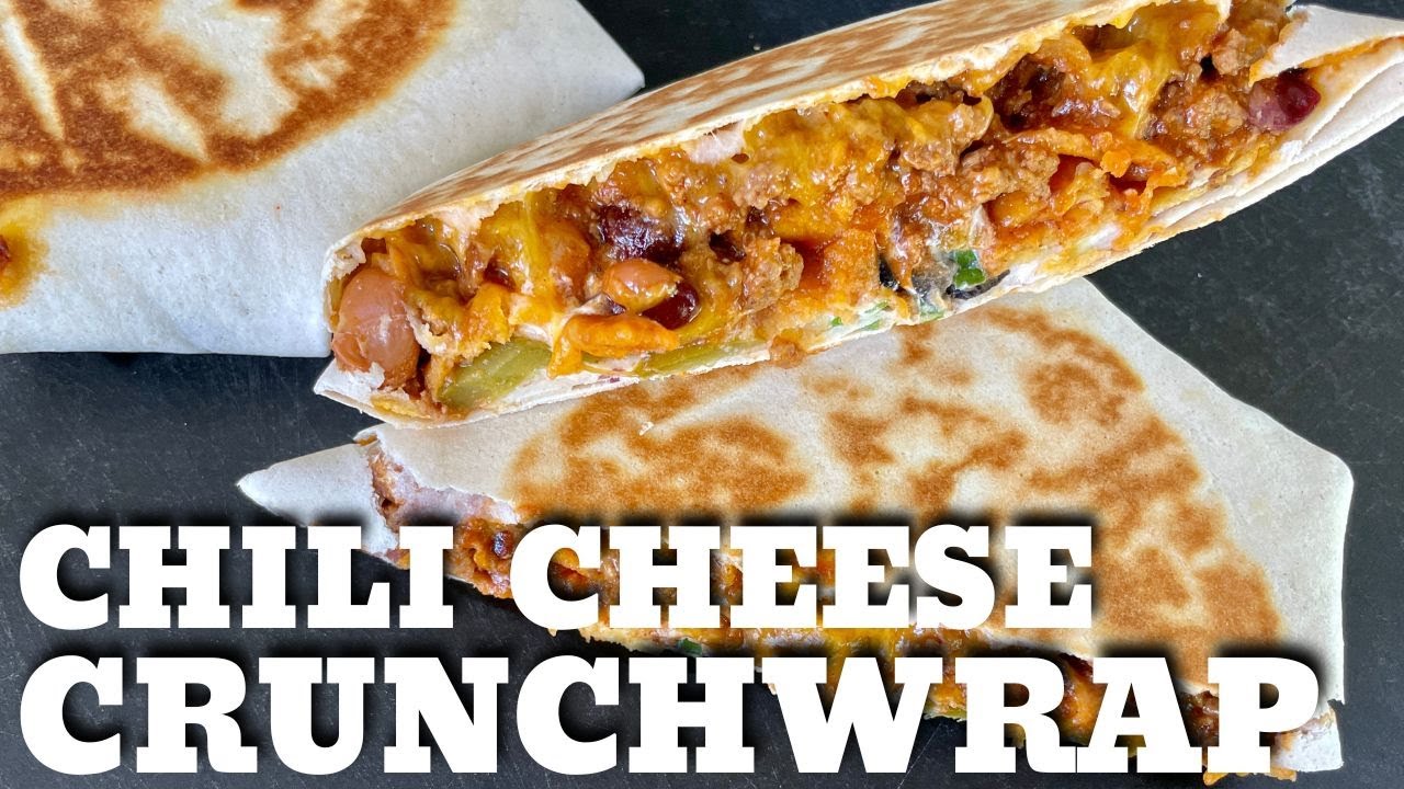Chili Cheese Crunchwrap Supreme on the Griddle - So dang easy and ...