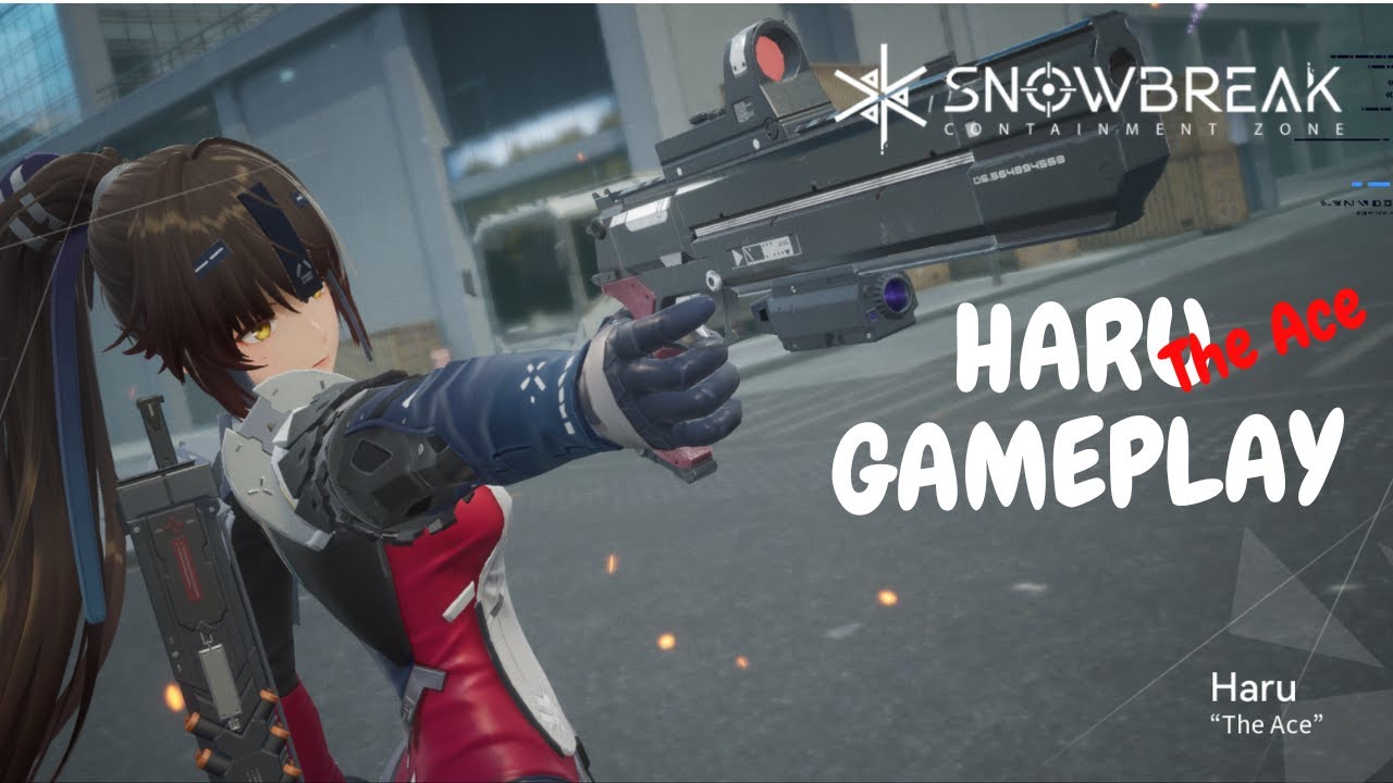 [Snowbreak: Containment Zero CBT] Haru The Ace Gameplay - YouTube
