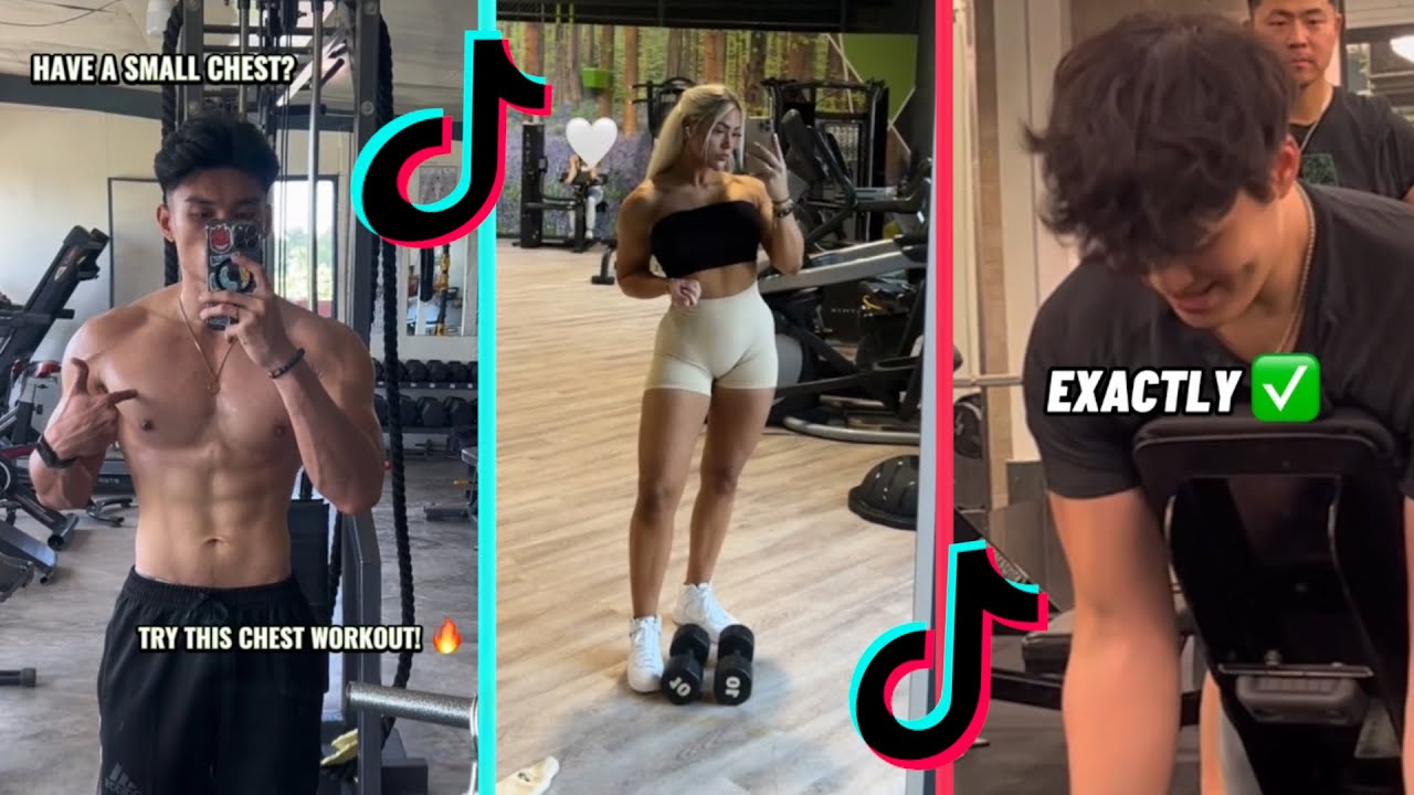 6 Minutes Of Relatable Gym Tiktok | Gym Compilation #152 - YouTube