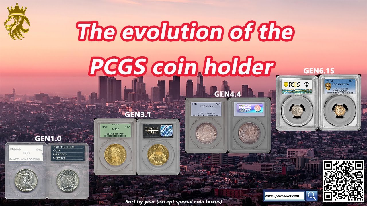 The evolution of the PCGS coin holder - YouTube