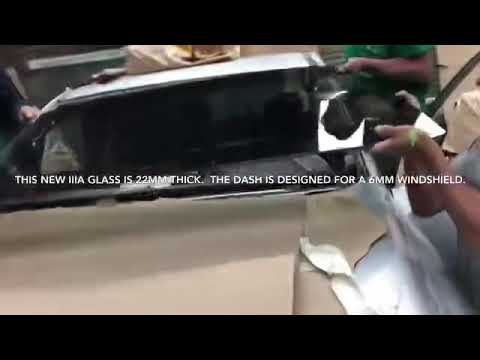 ISBI Armored Windshield installation - YouTube